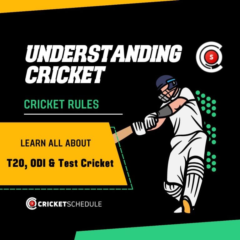 Understanding T20, ODI and Test Cricket and Top 50 Most Important Rules ...