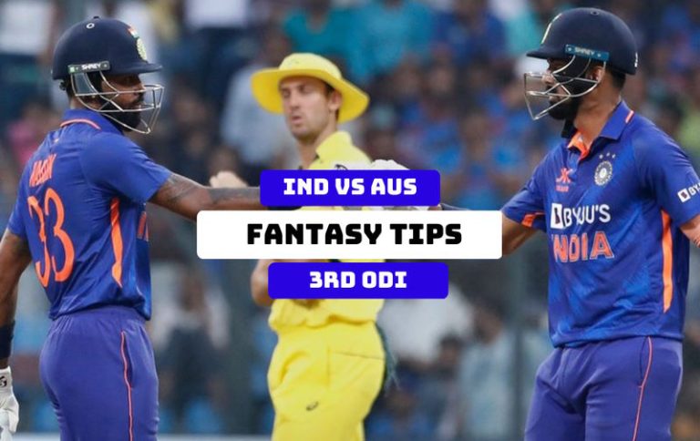IND vs AUS 3rd ODI - Fantasy Tips, Fantasy Team, Probable 11, Key ...