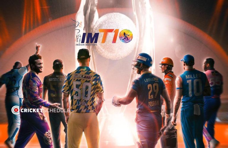 Indian Masters T10 2023 tournament Schedule Announced for June 14 to 28